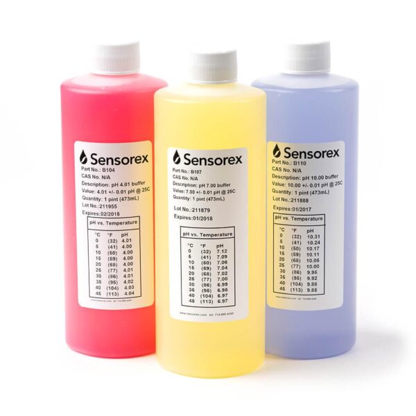 How to Calibrate a pH Meter and What Solutions You Need - Sensorex Liquid Analysis Technology